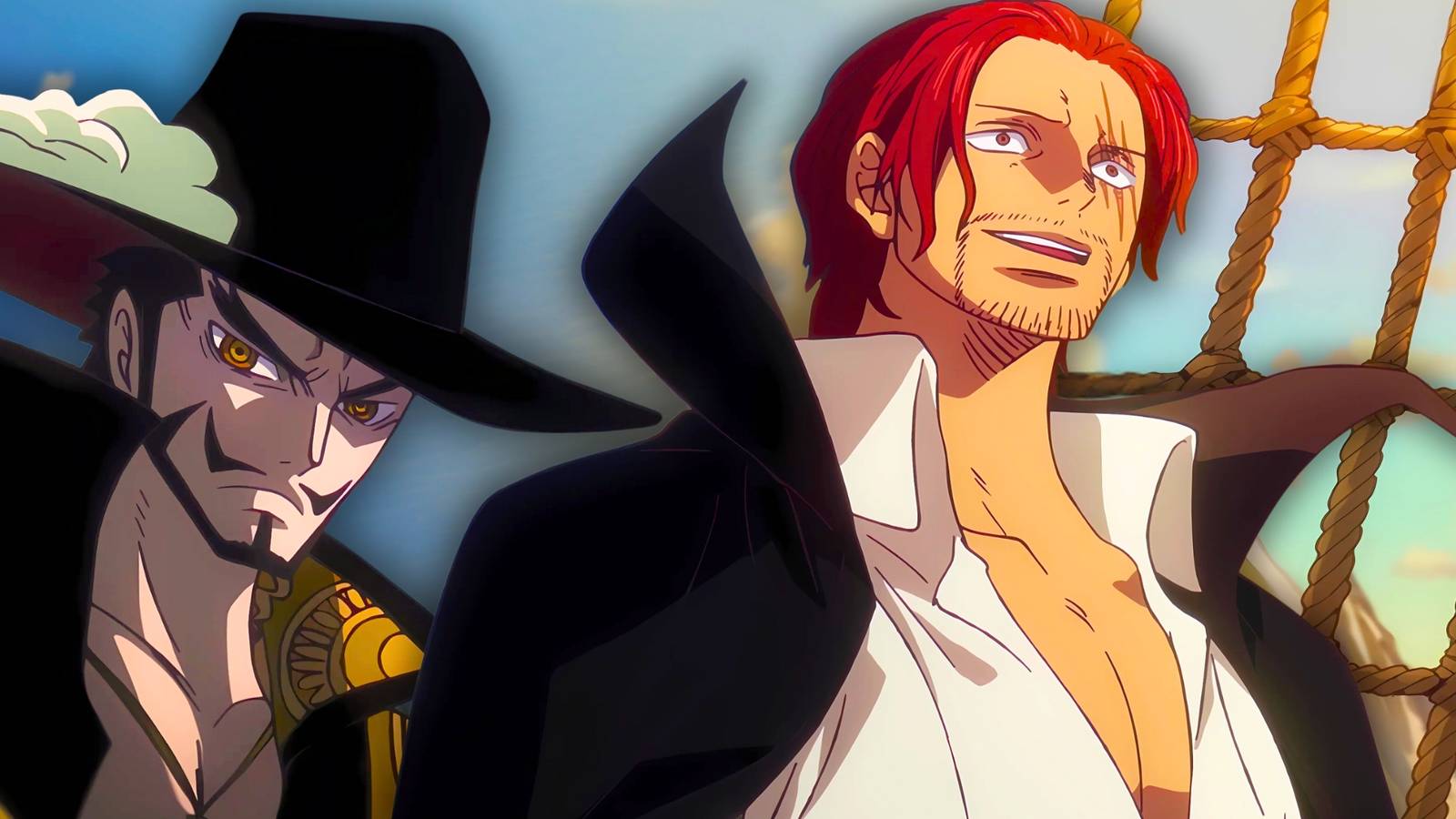 One Piece Ends Shanks & Mihawk's Rivalry Once & For All
