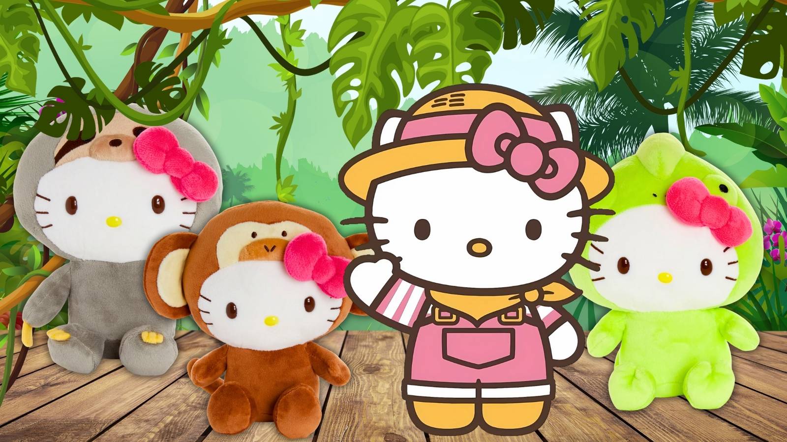 Sanrio's Hello Kitty Transforms Into Adorable Tropical Animals in New ...