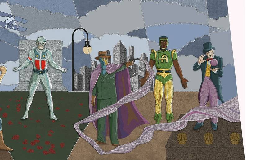 Every Hero Teased by James Gunn in Superman's Hall of Justice Mural
