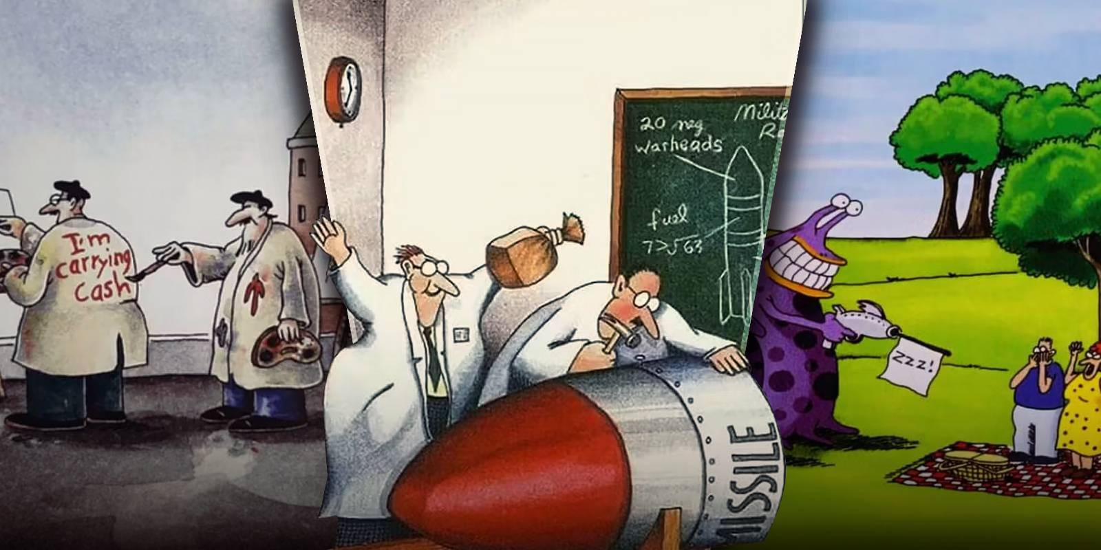 The 10 Funniest Far Side Comics Where People Pulled a Prank