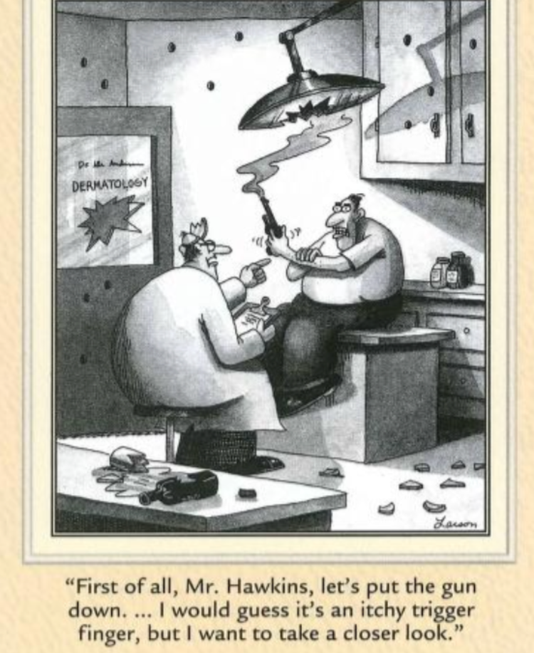 The 10 Funniest Far Side Comics Featuring Doctors