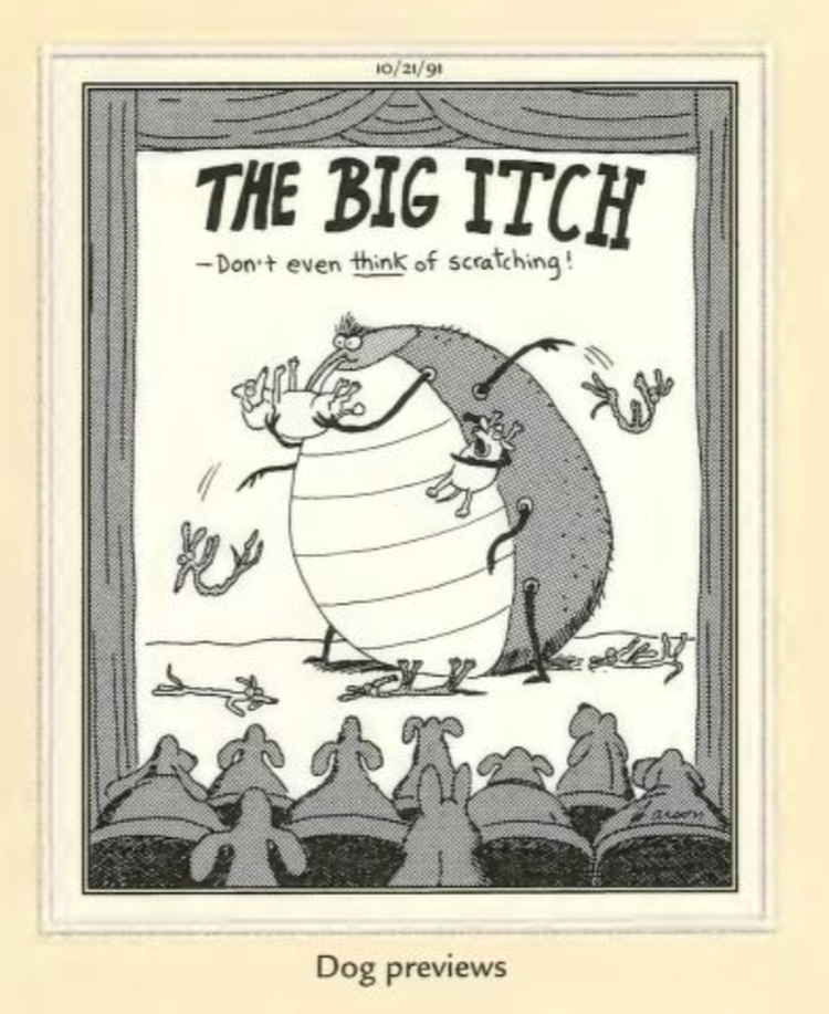 10 Funniest Far Side Comics Featuring Fleas, Ranked