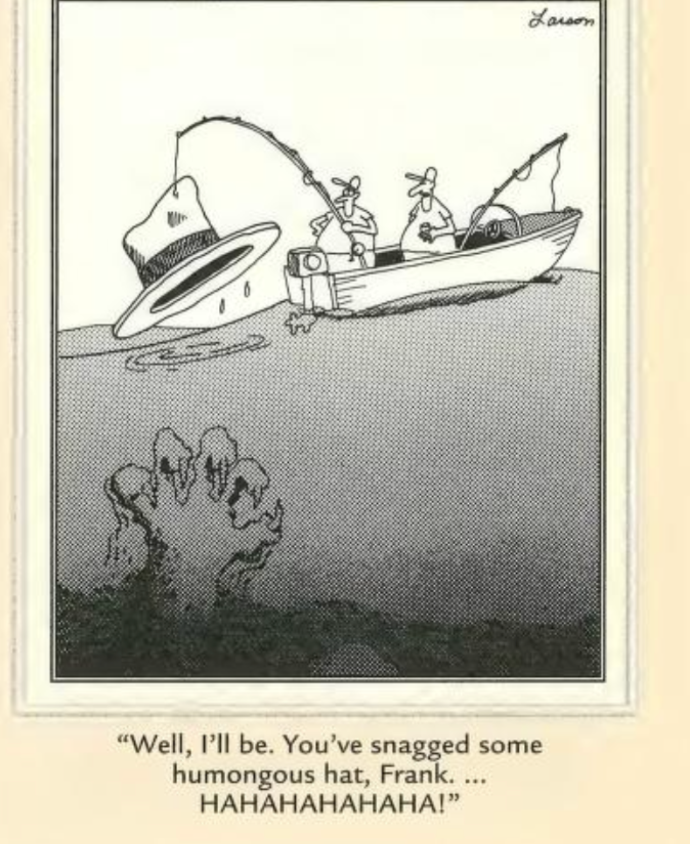 10 Funniest Far Side Comics About Fishing, Ranked