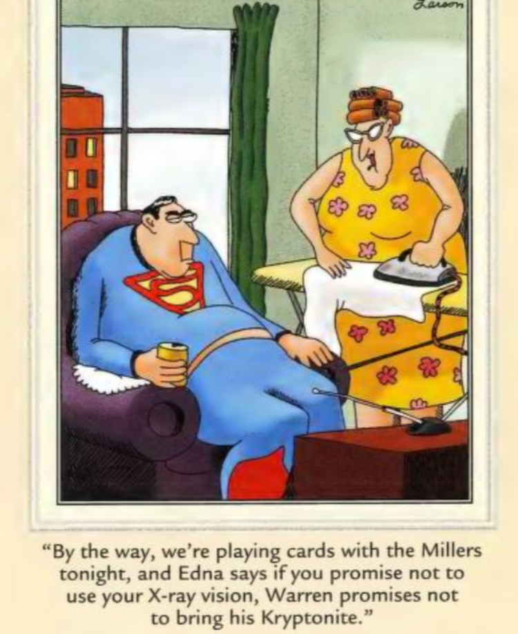Gary Larson's 10 Best Far Side Comics About Superman and Other Heroes ...