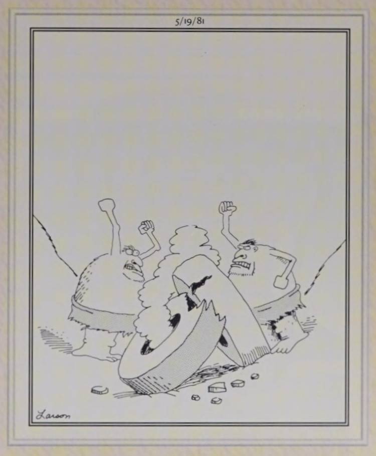 10 Hilarious Far Side Comics About The First Wheel
