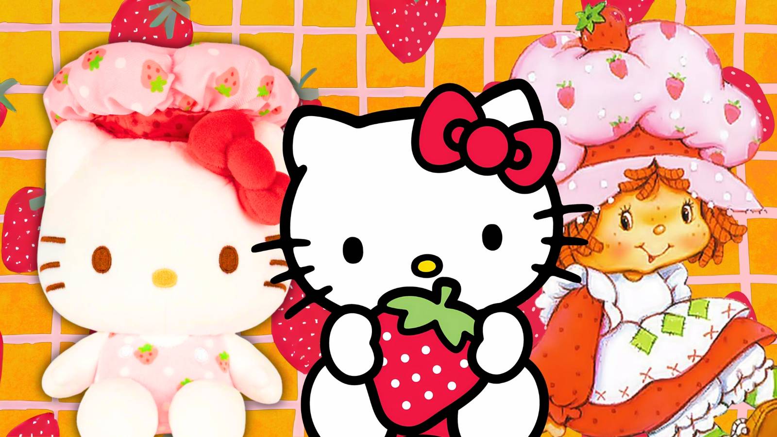 Sanrio Reveals New Hello Kitty & Strawberry Shortcake Crossover for the ...