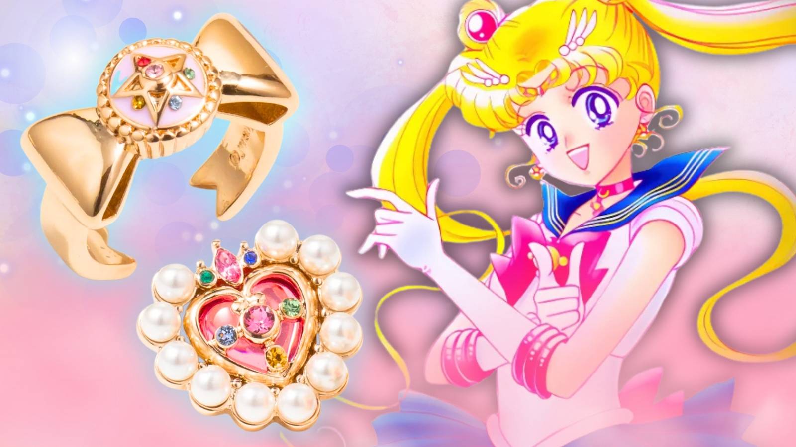 Sailor Moon Returns Made-to-Order Transformation Jewelry Collection to ...