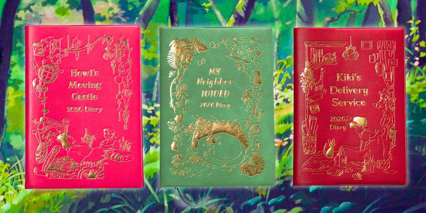 Studio Ghibli Releases Its New 2026 Diary Collection Featuring Howl's ...