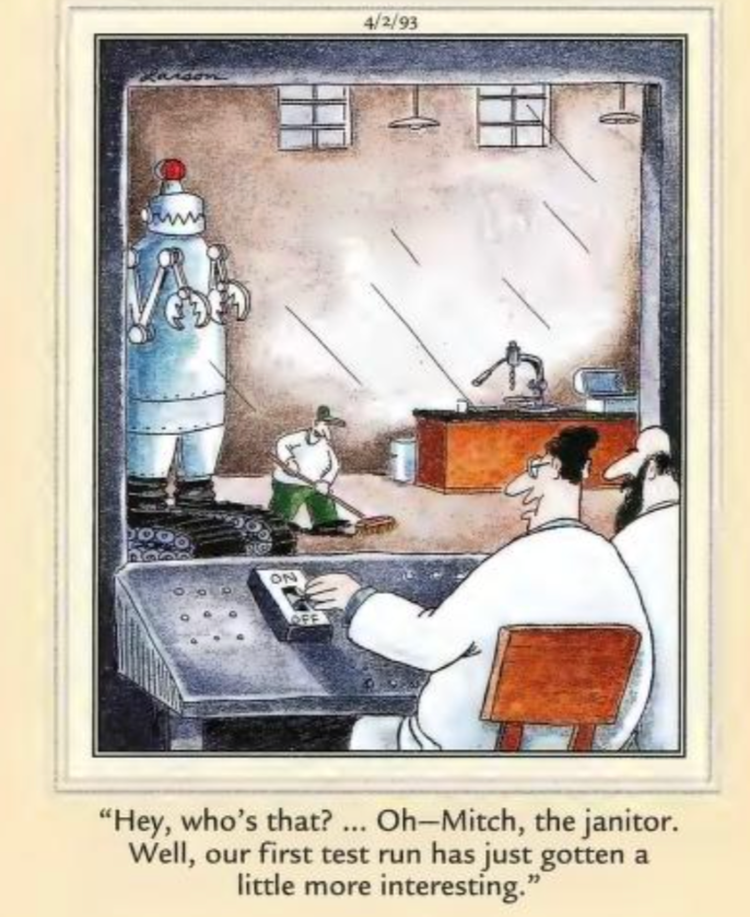 10 Genius The Far Side Comics featuring Robots, Ranked