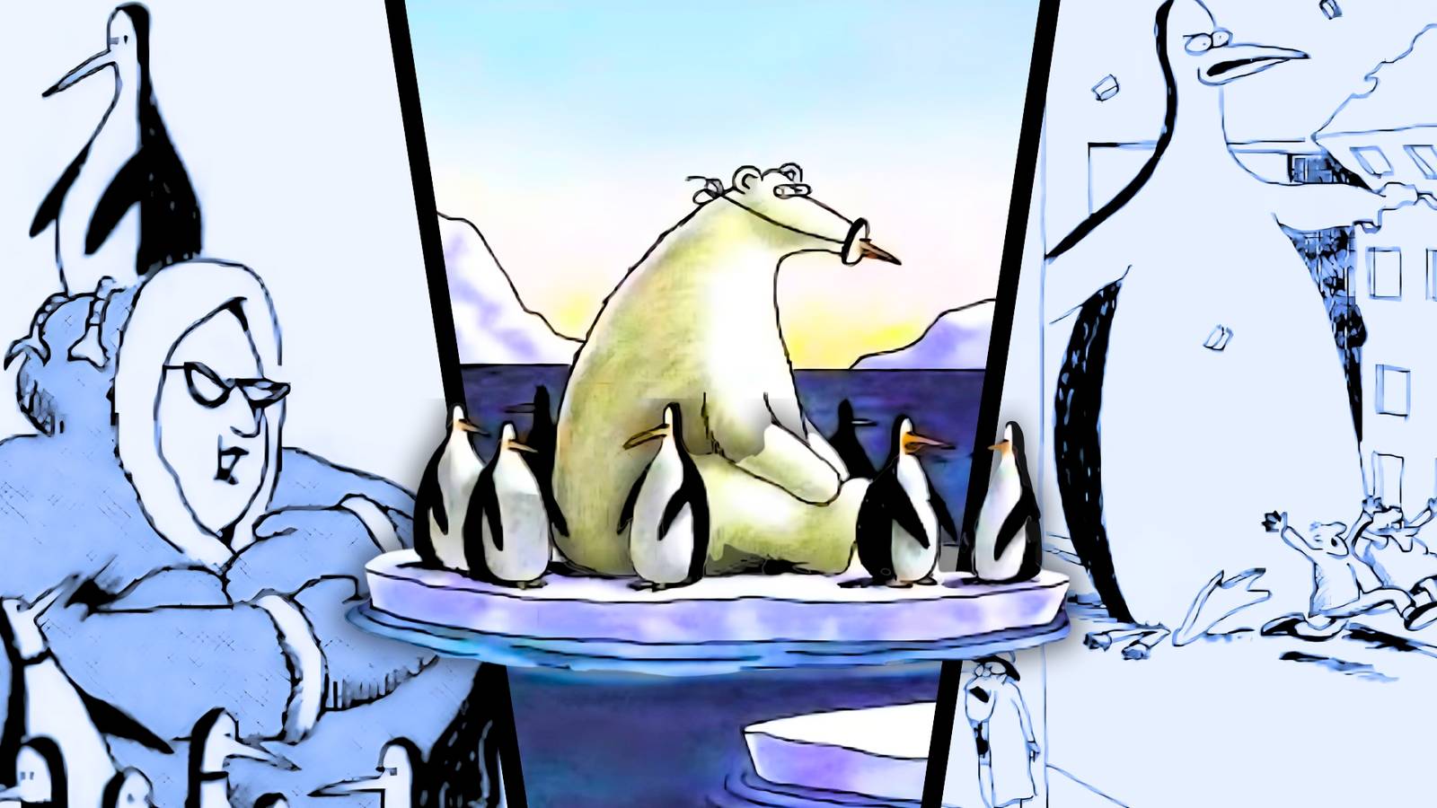 10 Funniest Far Side Comics featuring Penguins, Ranked