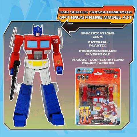 Transformers Returns to G1 With New Model Kit Series Release Starring ...
