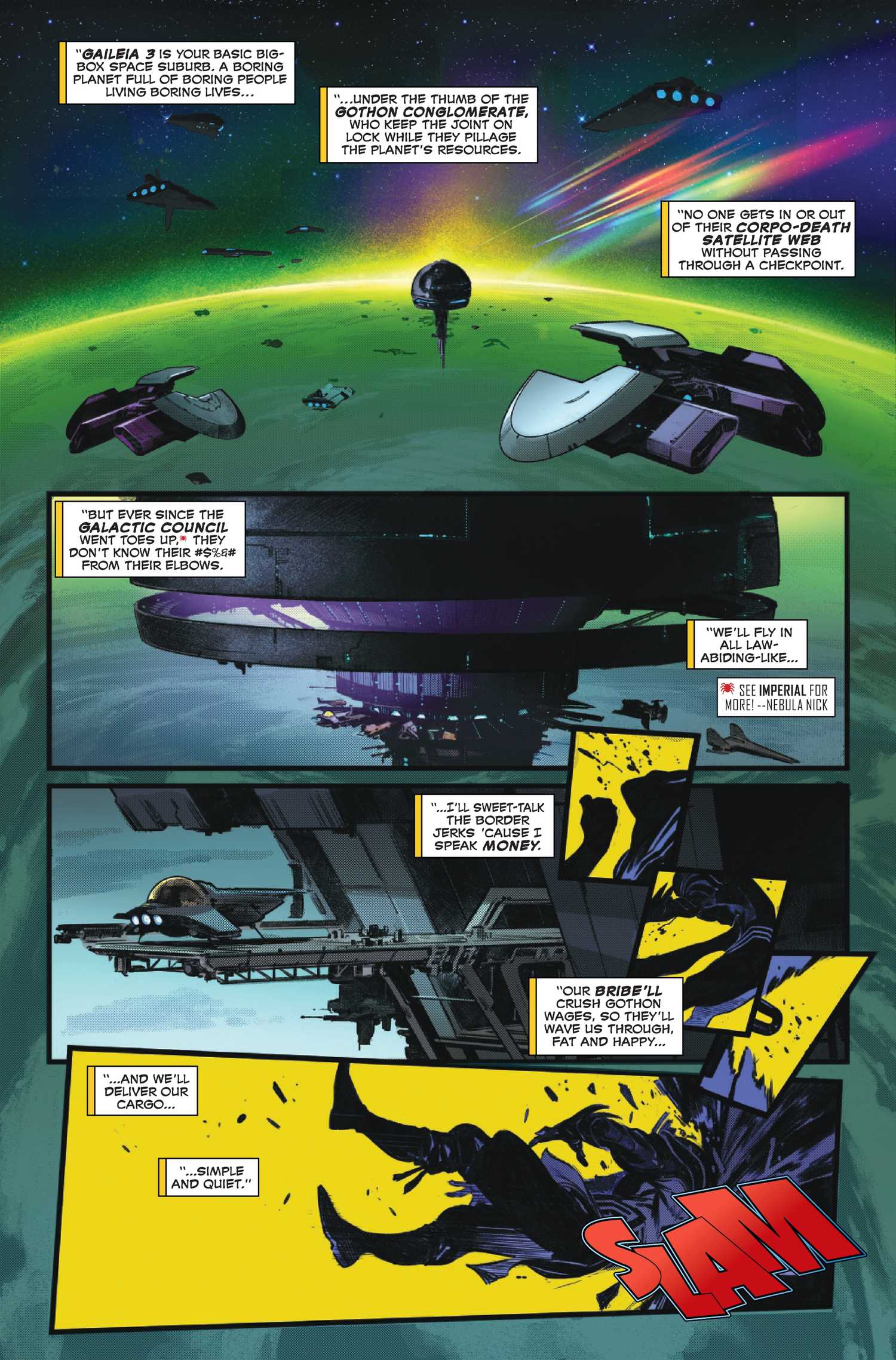 Spider-Man Pulls Off a Space Heist With His New Cosmic Friends in ...