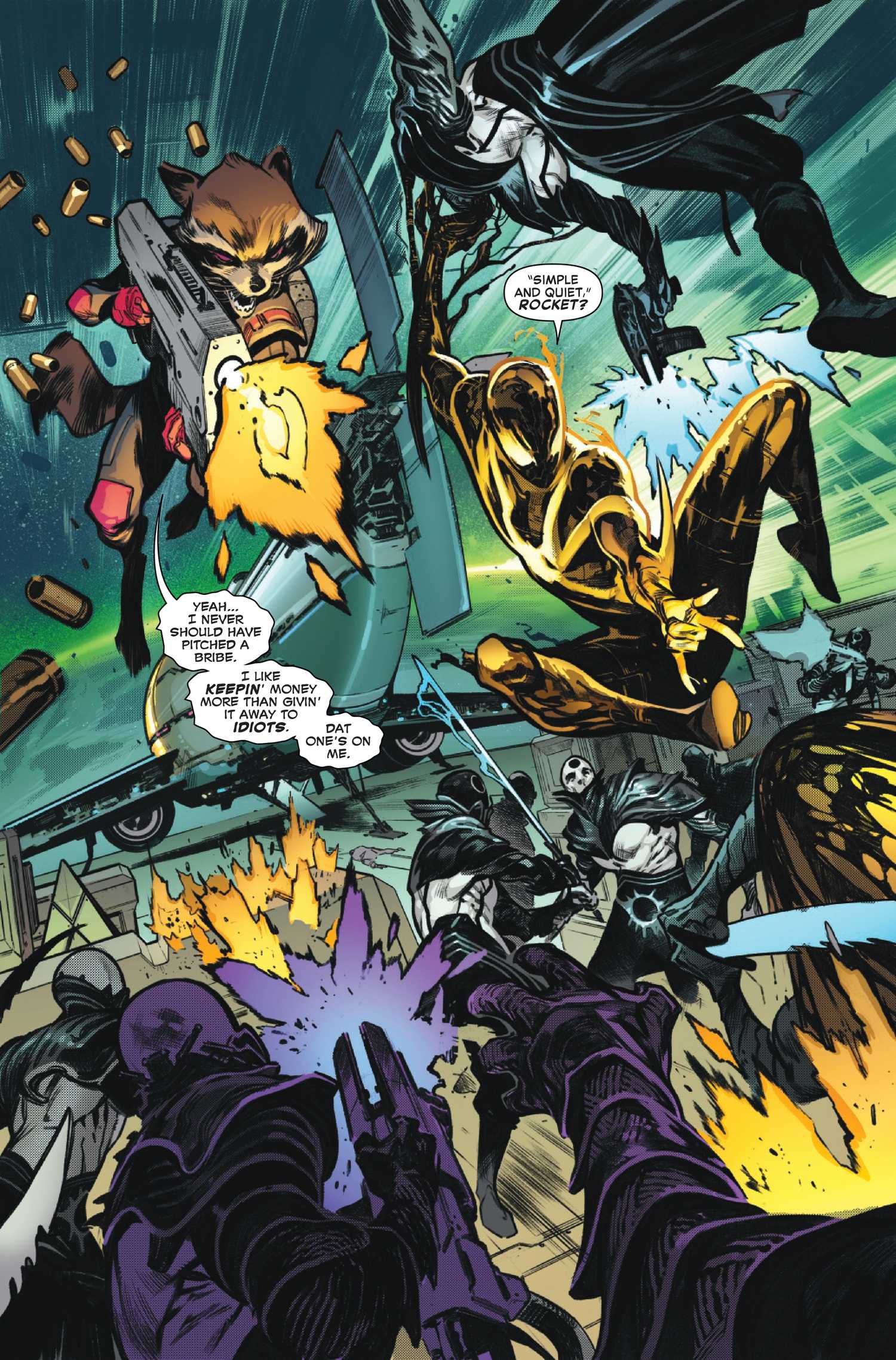 Spider-Man Pulls Off a Space Heist With His New Cosmic Friends in ...