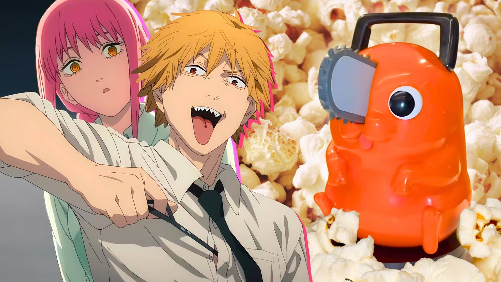 Cinemark Reveals Its New Chainsaw Man Anime Popcorn Bucket Ahead of U.S ...