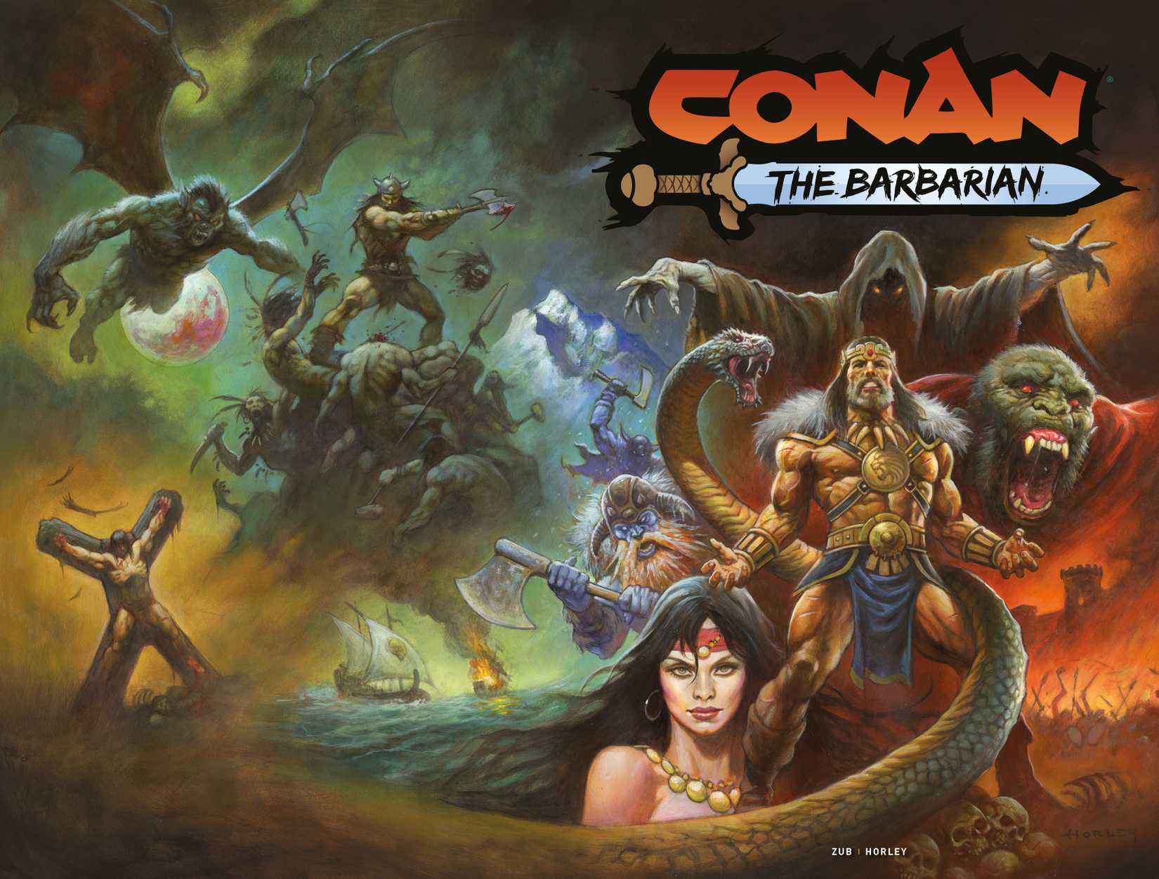 Conan the Barbarian #25 Celebrates Conan's History in a Fully-Painted Epic