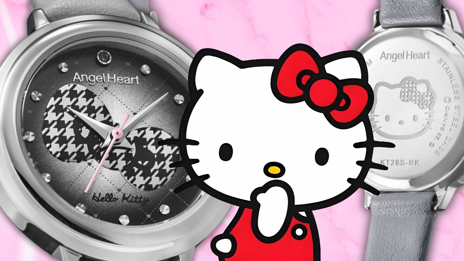 Hello Kitty Goes Black & White With New Sanrio Watch for First-Time ...