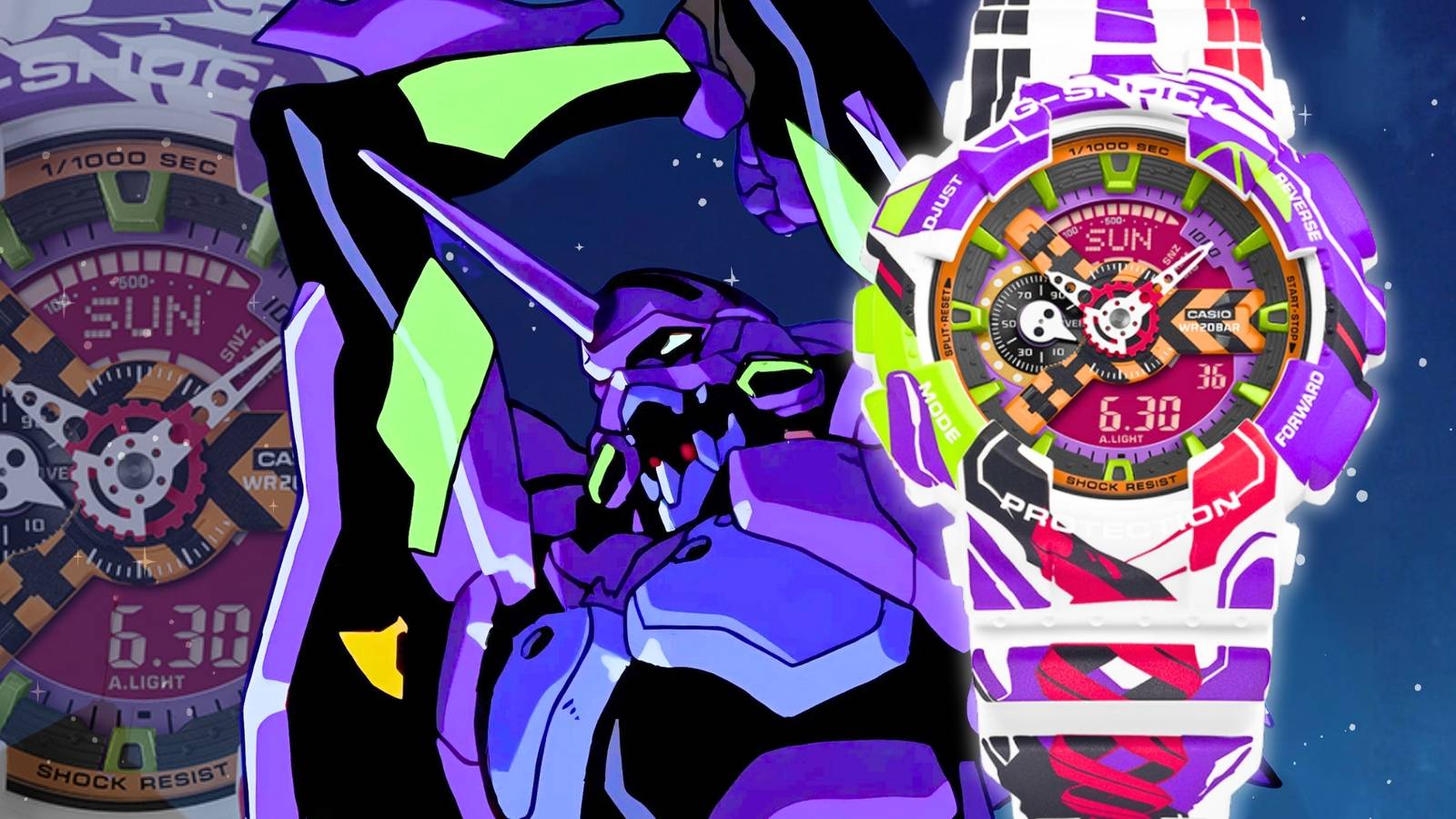 Evangelion & Casio Release New Watch for International Anime & Mecha ...