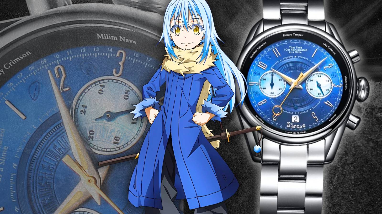 Reincarnated as a Slime Gets New Limited-Edition Chronograph Watch ...