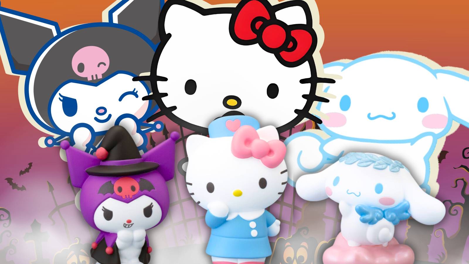 Bandai Releases Sanrio's Hello Kitty, Kuromi & More as New Halloween ...