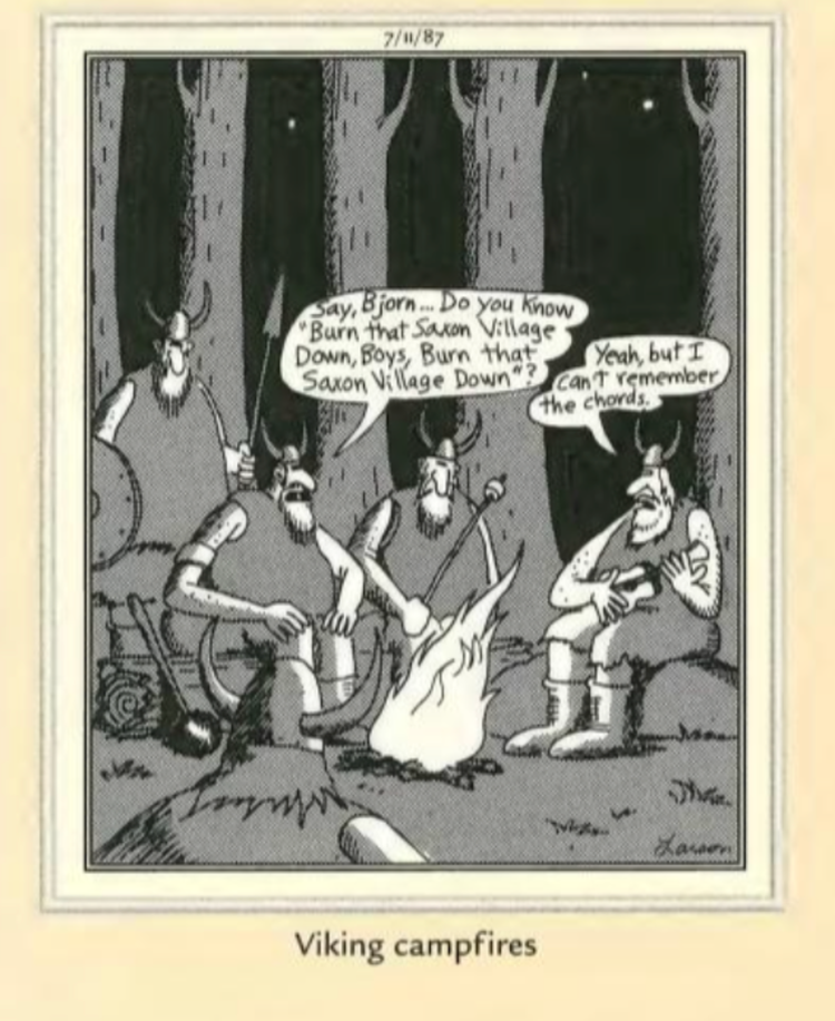 10 Funniest The Far Side Comics Set Around a Campfire, Ranked