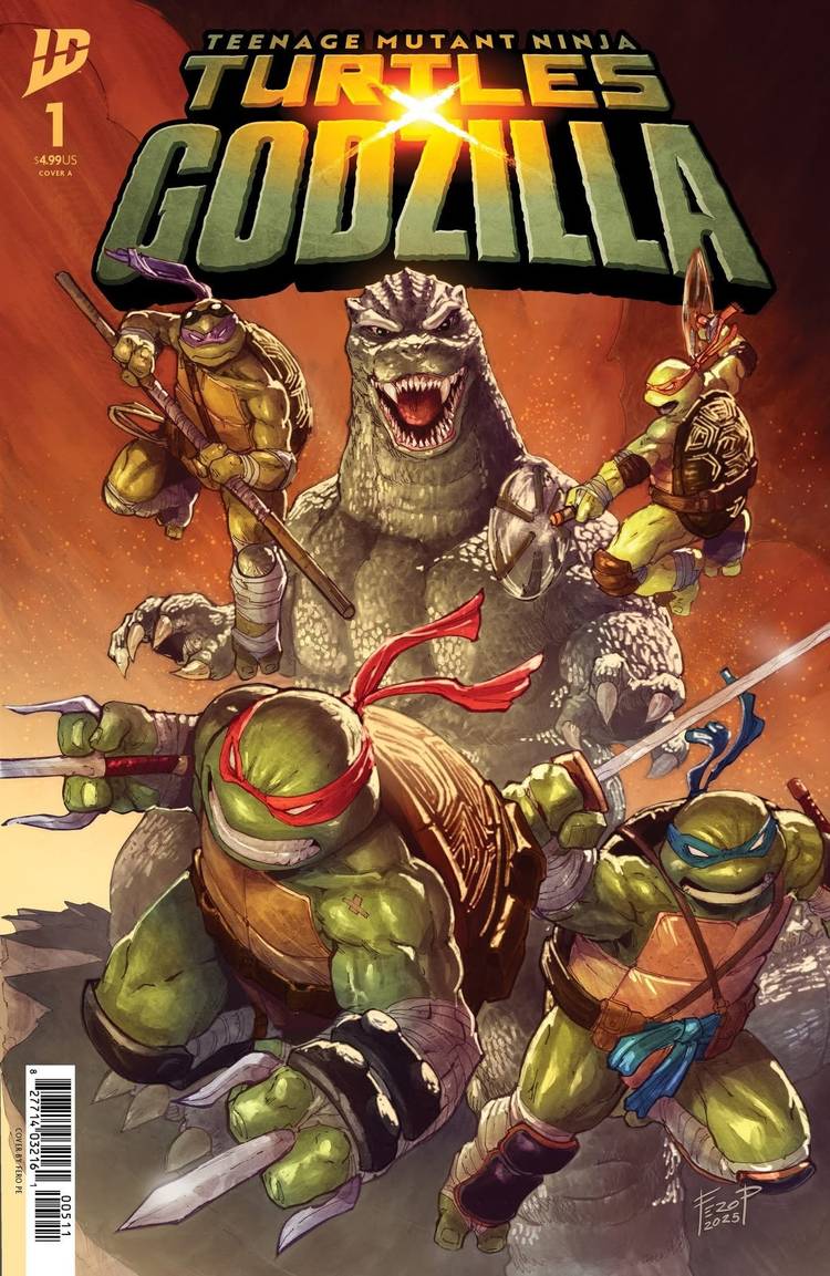 Teenage Mutant Ninja Turtles x Godzilla is a Fun Celebration That Fans ...