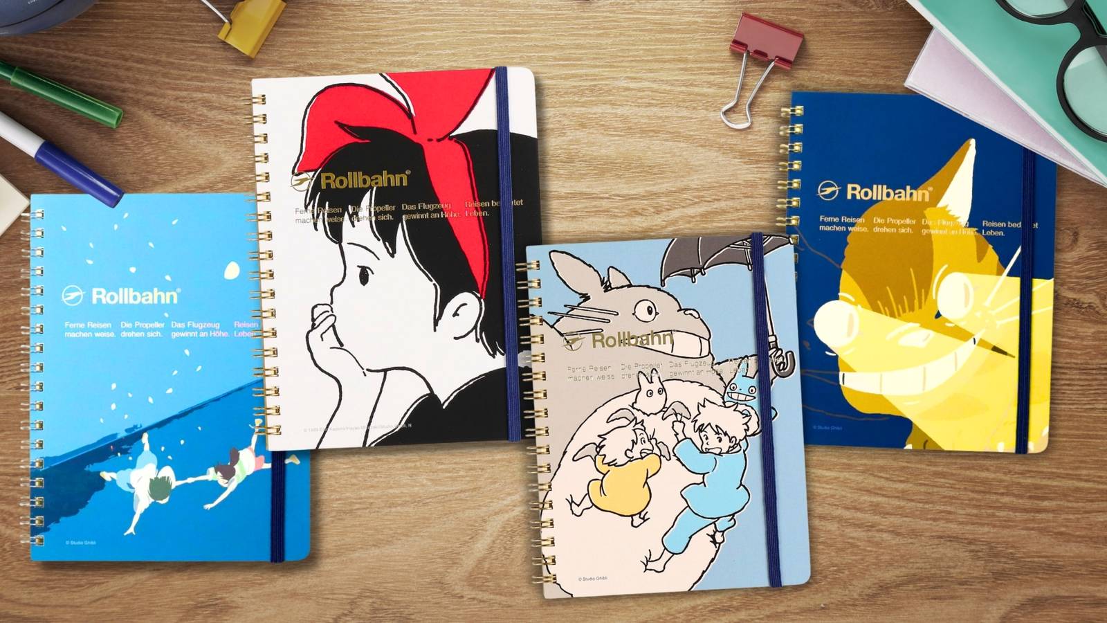 Over 1 Year Later, Studio Ghibli's Stunning Notebook Collection for ...