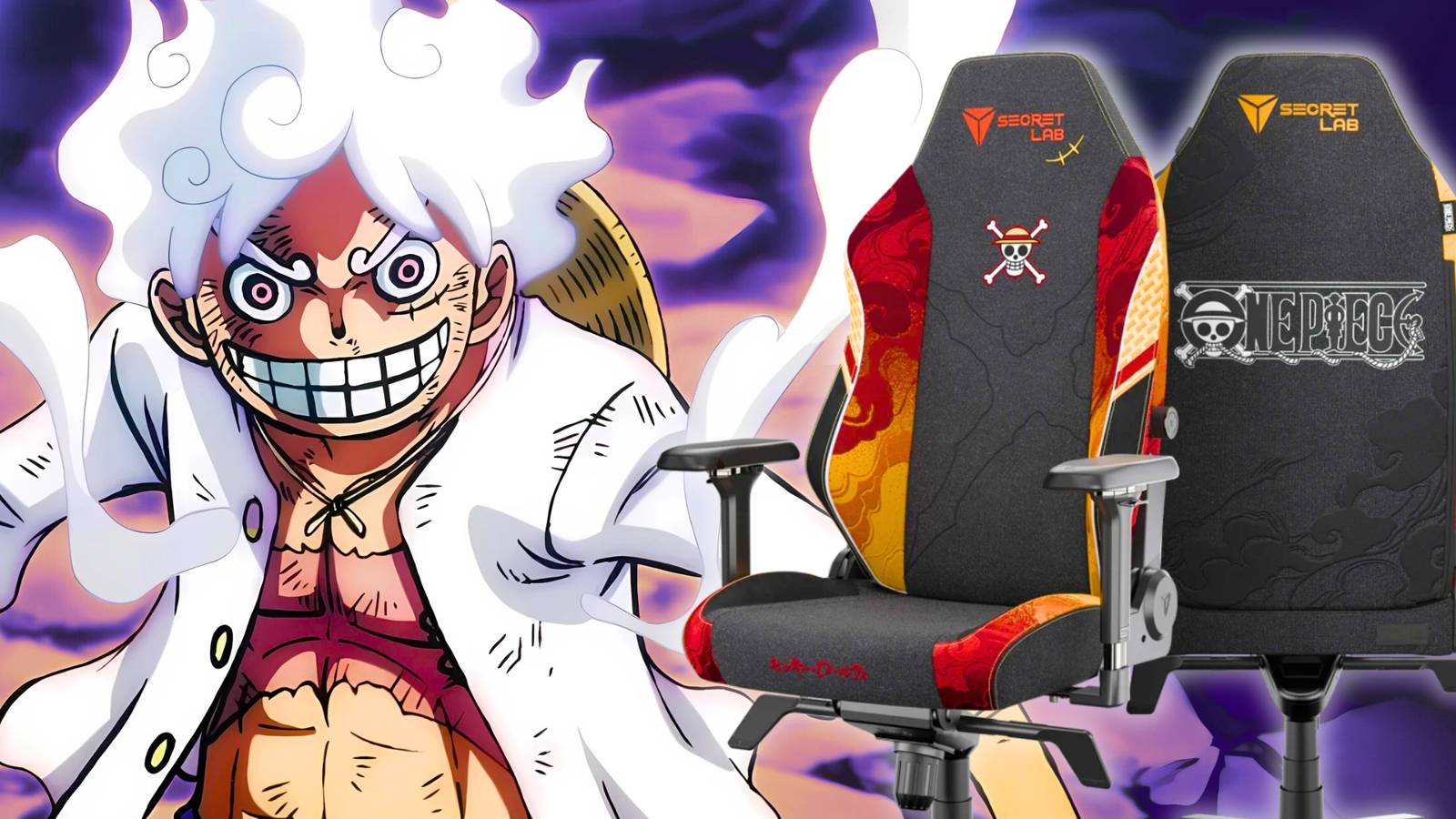 Secretlab Reveals Premium One Piece Collection Featuring Gear 5 Luffy ...