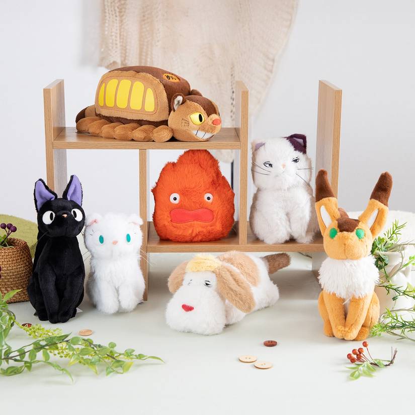 Studio Ghibli Reveals New Collectible Plushie Series for Fans of Totoro ...