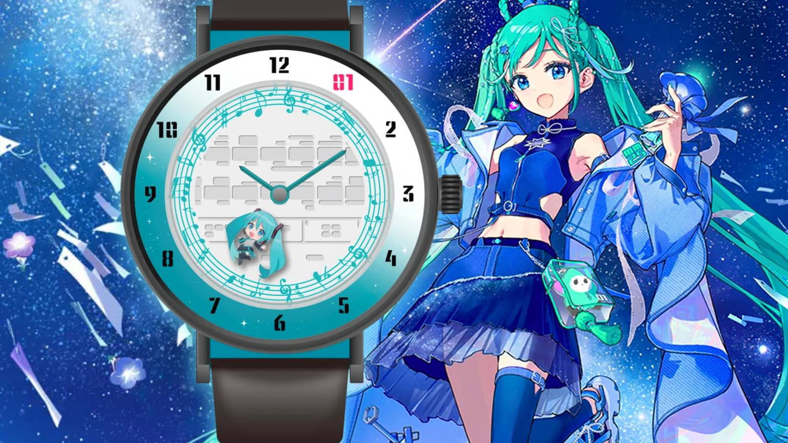 Hatsune Miku Transformed Into Stylish New Watch for International ...