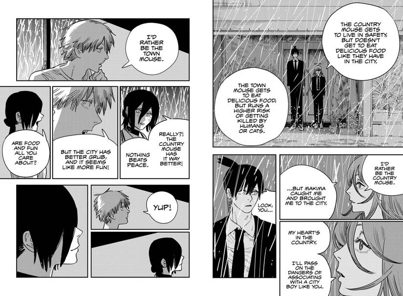 Chainsaw Man’s ‘Town Mouse or Country Mouse’ Quote, Explained