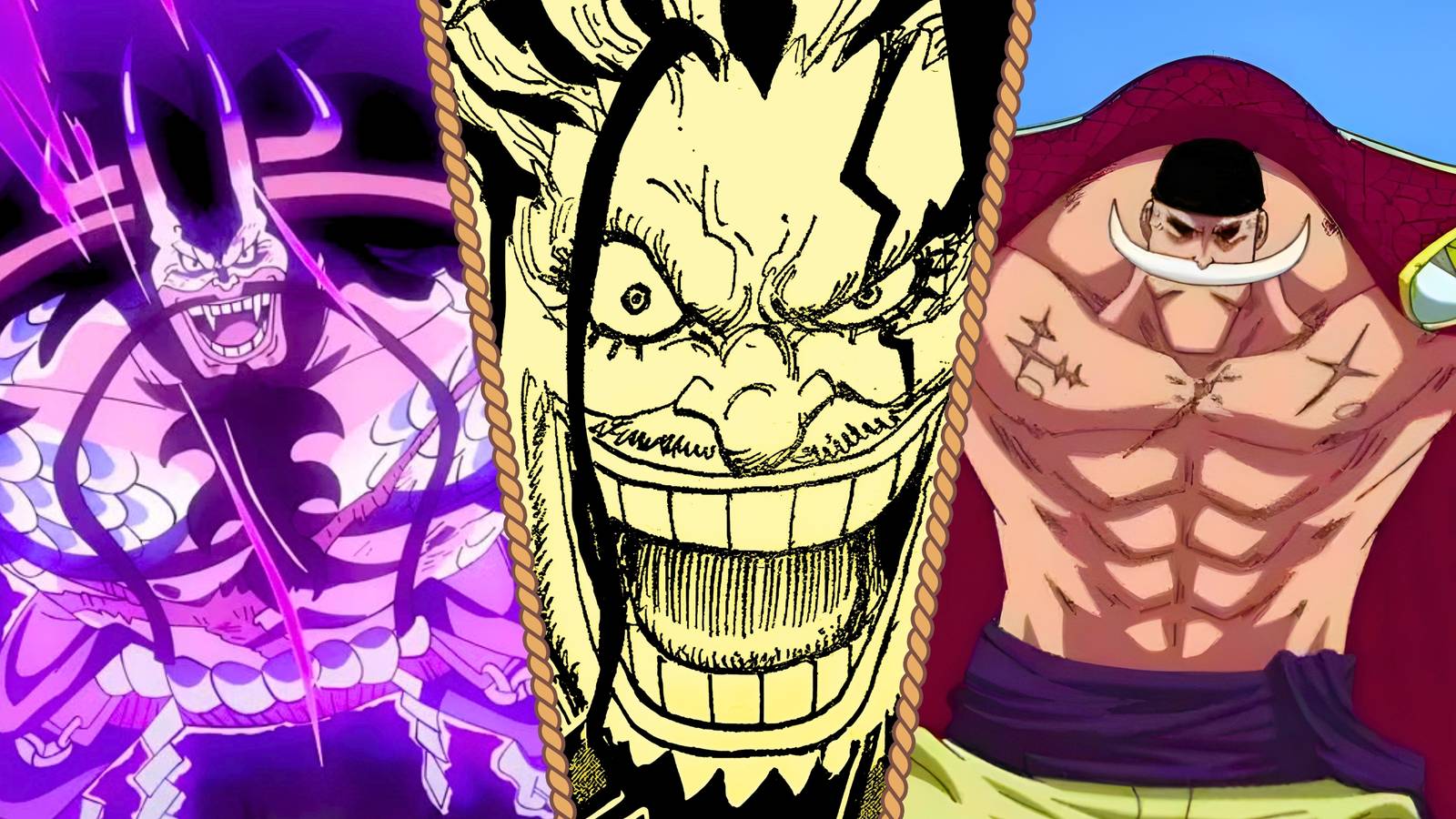 One Piece Officially Debuts the Strongest 3 Characters in Pirate History