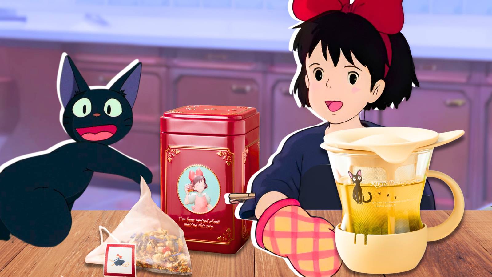 Studio Ghibli Releases New Kiki's Delivery Service Tea & Totoro Glass ...