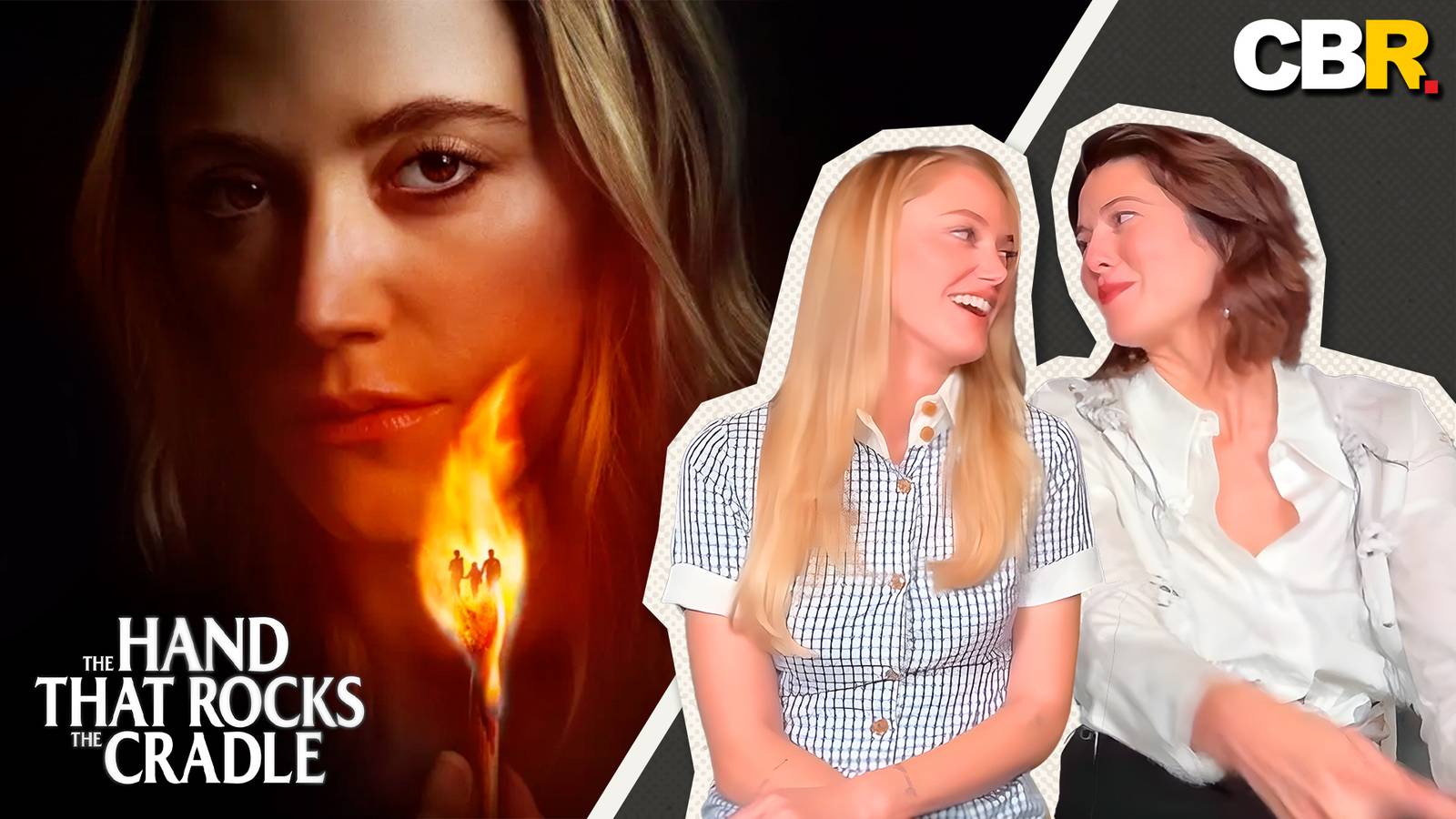 Maika Monroe & Mary Elizabeth Winstead Playing Against Type in The Hand ...