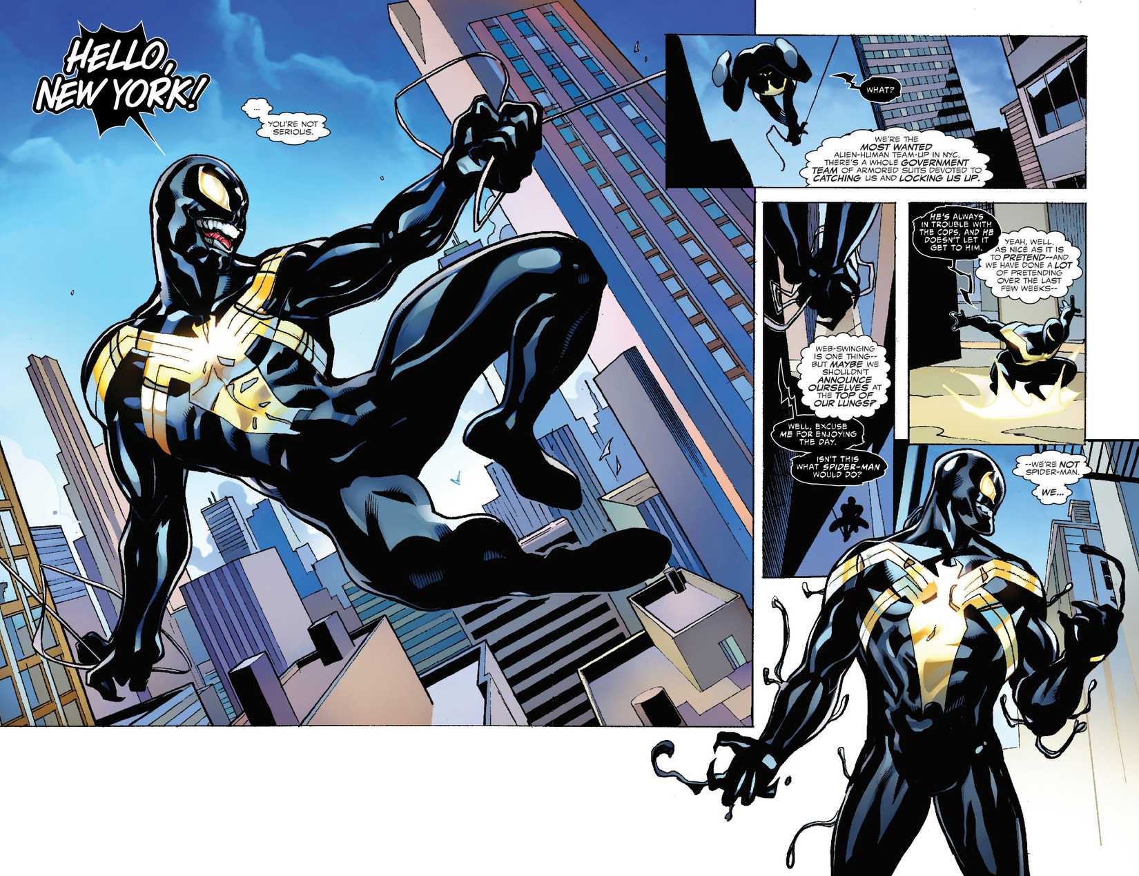 The World of Marvel's Symbiotes is Turned Upside Down in Venom #250