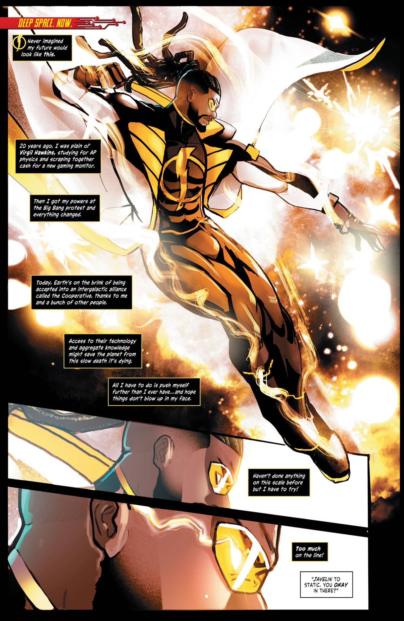 Batman Beyond Writer Digs Deep Into New Static Team Up, And Bruce Wayne ...