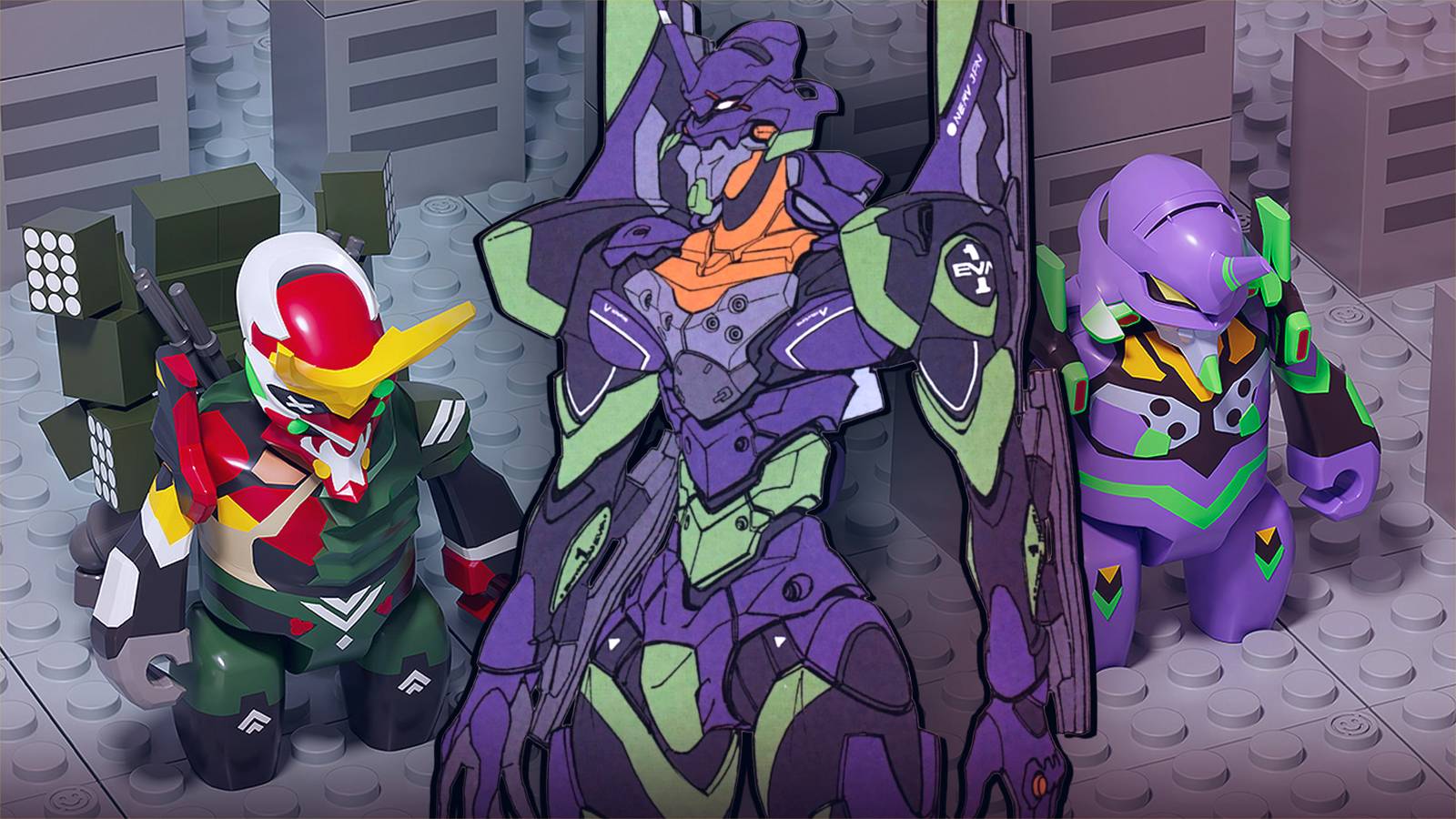 Evangelion's Brand-New Collectible Reveal Gives LEGO a Run for Its Money