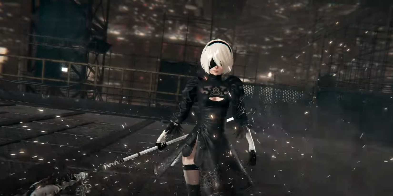 FF7's Tifa Dons 2B's Outfit In Ever Crisis x Nier Crossover