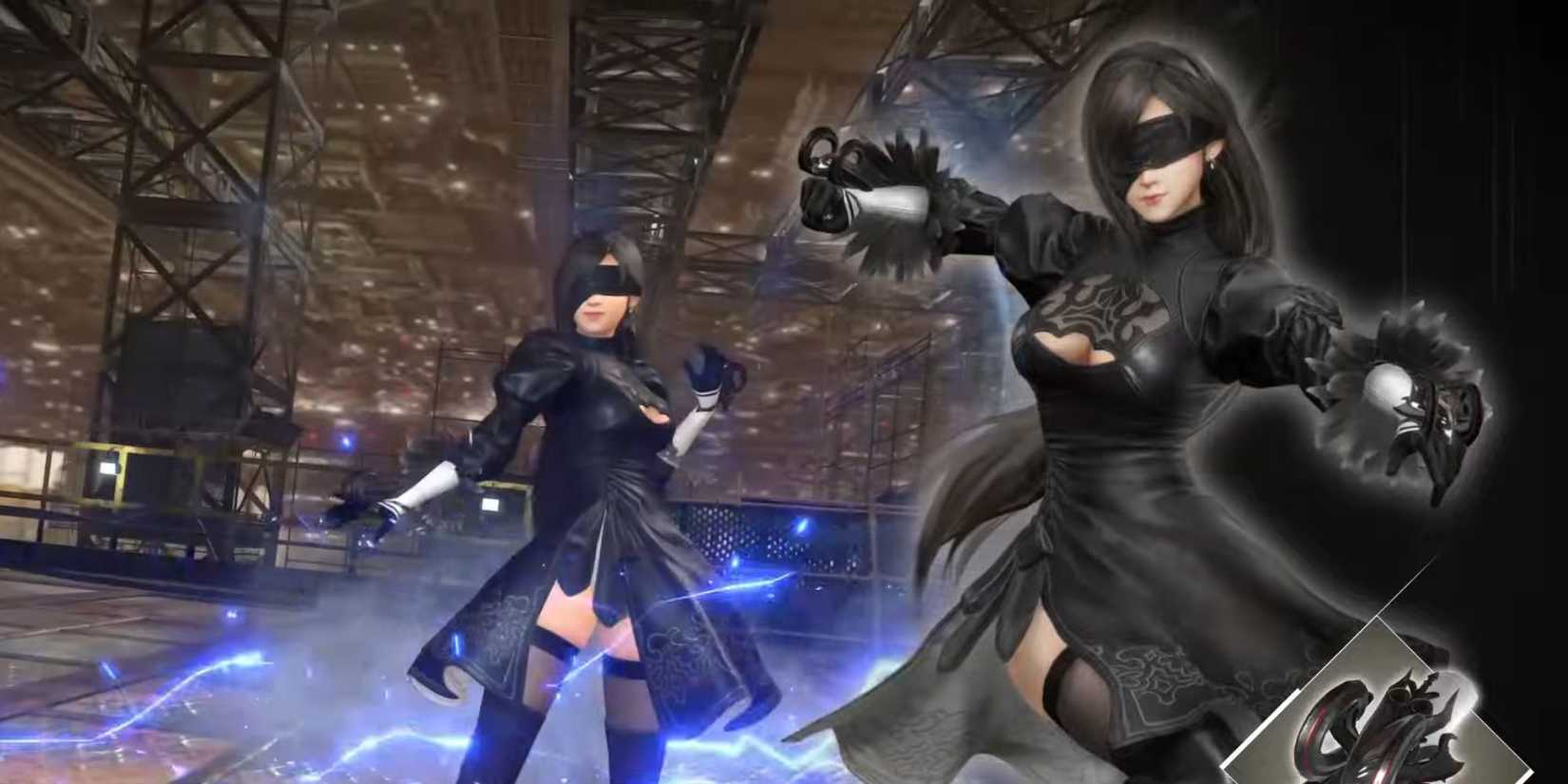 FF7's Tifa Dons 2B's Outfit In Ever Crisis x Nier Crossover