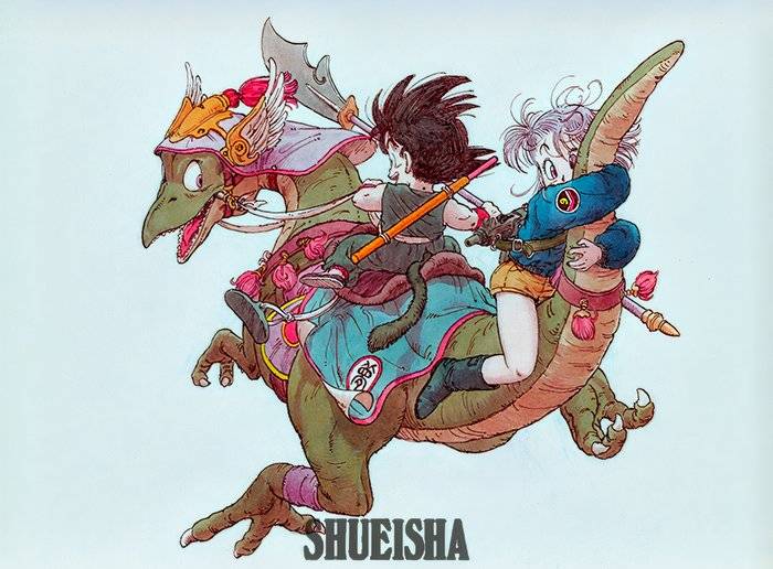 40 Years Later, Dragon Ball Reveals Original Goku & Bulma Draft