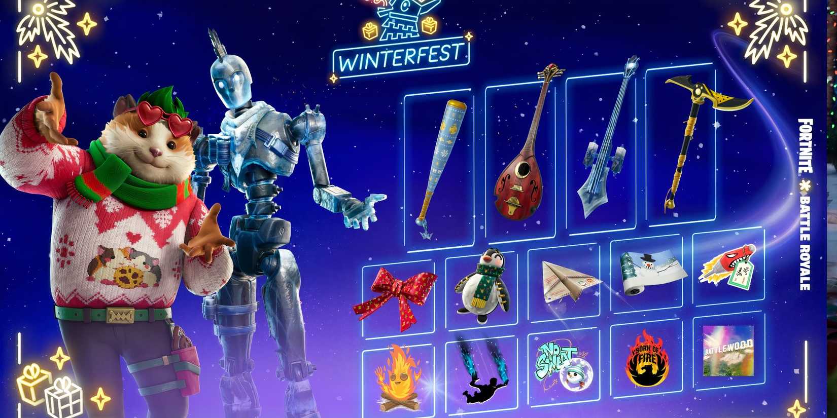 Fortnite Winterfest 2025: All Presents and Gifts