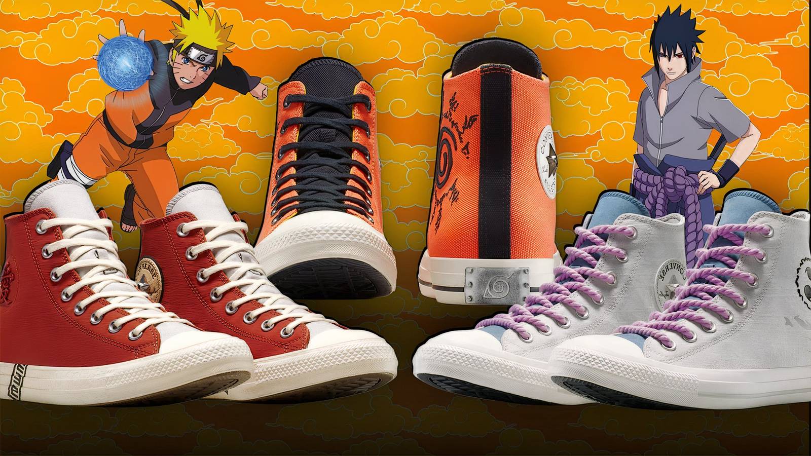 Naruto & Converse Finally Launch Major Anime Sneaker Release With New ...