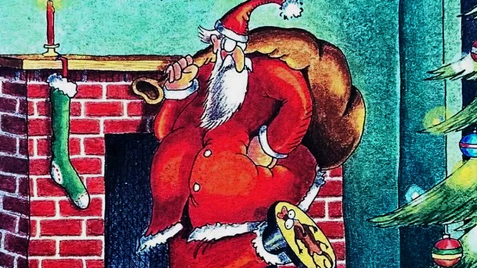 The Far Side's Best Santa Claus and Christmas Comic Strips