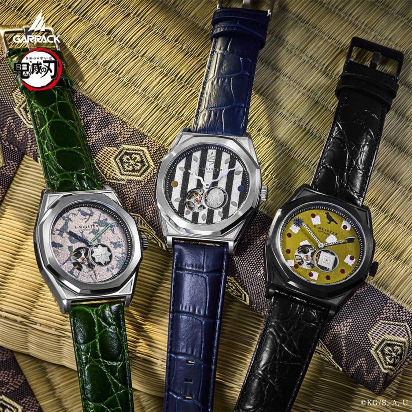 Demon Slayer Reveals 3 New Automatic Watches for International Release