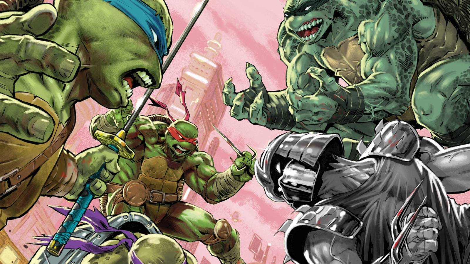The Teenage Mutant Ninja Turtles' Multiversal Battle Begins