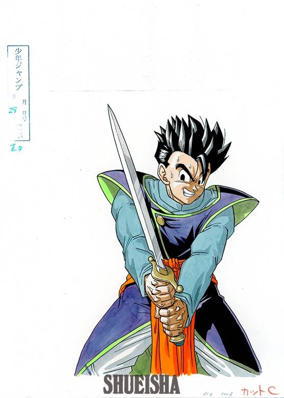 Dragon Ball Unveils Rare Original Gohan Art in Official Draft Design