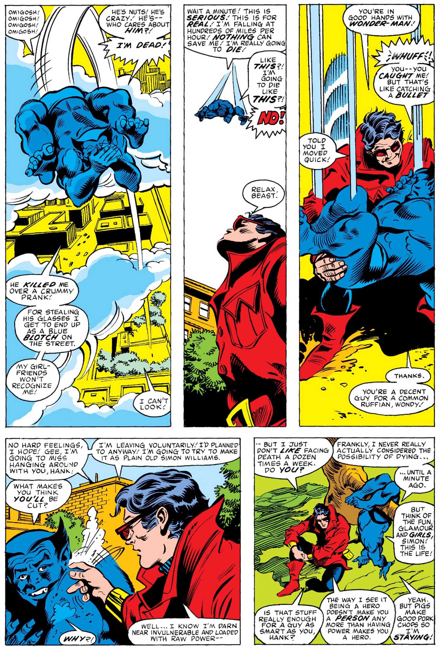 Wonder Man's Complete Marvel Universe Acting History