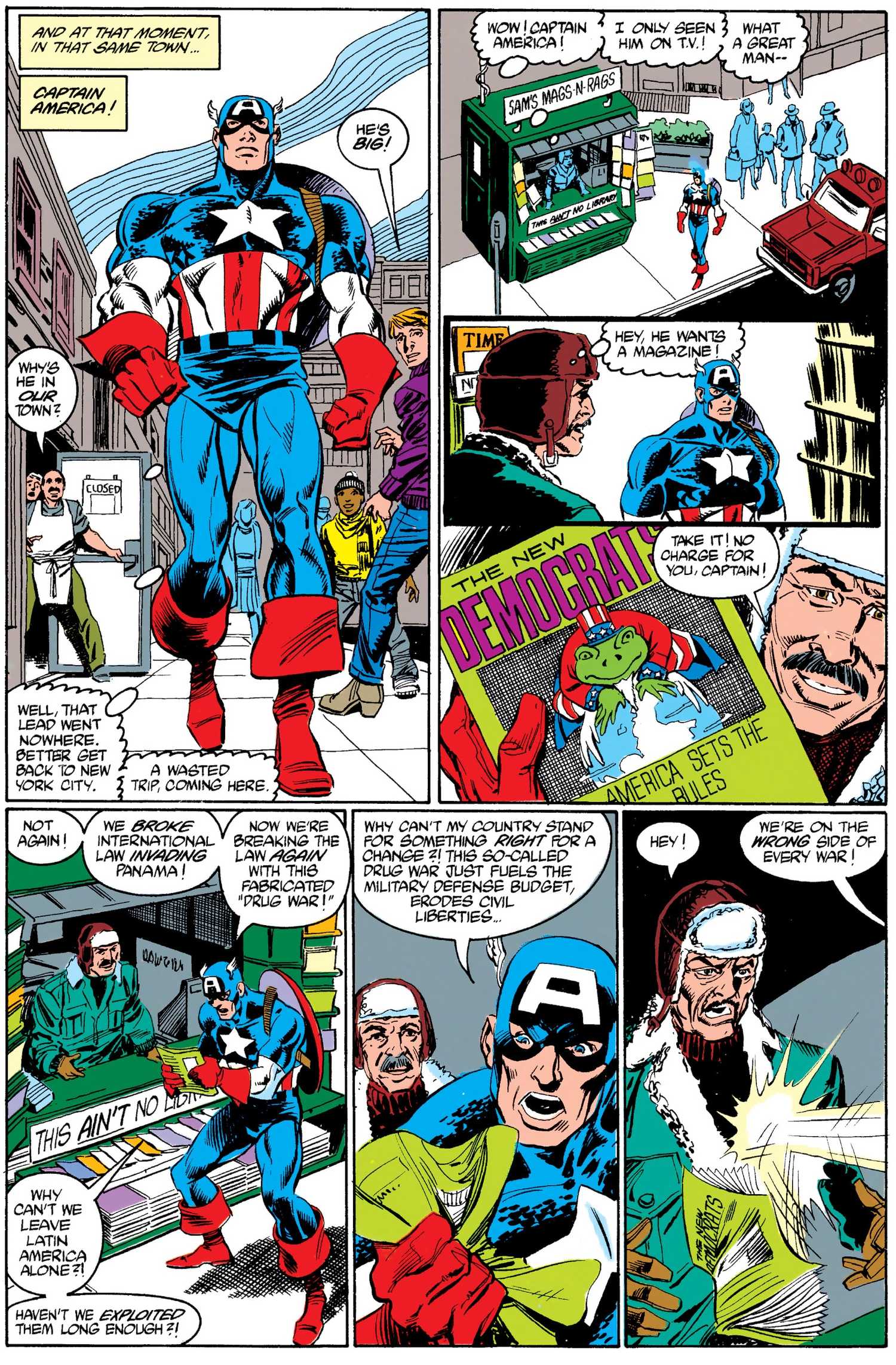 Captain America Calls Out The United States (And the Internet Is Ready ...