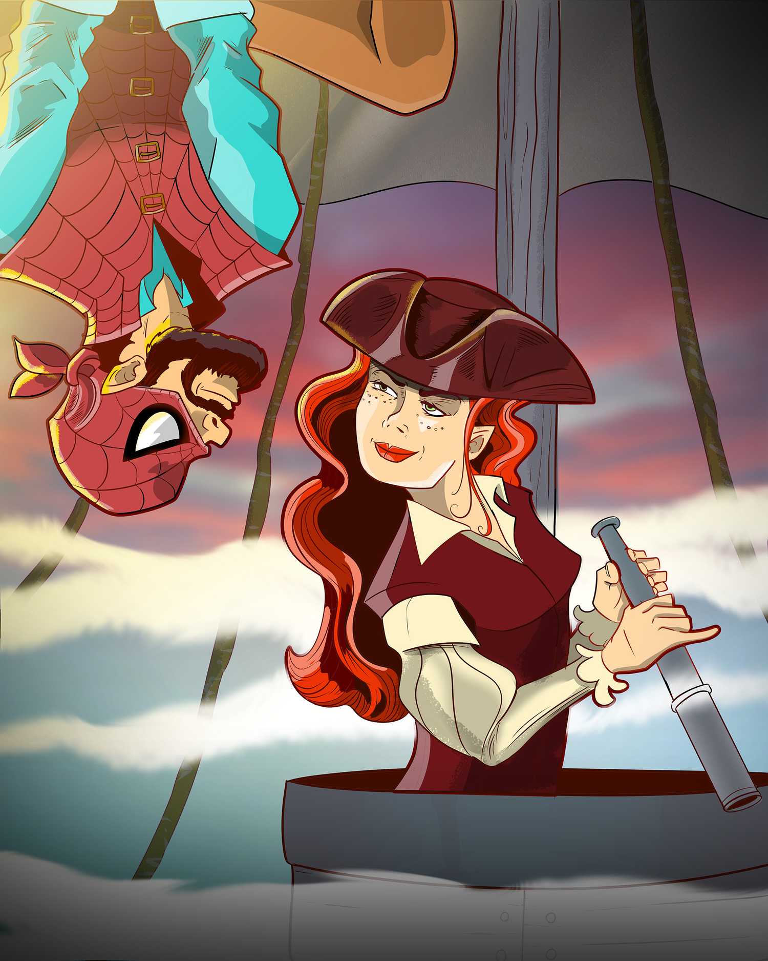 What If Spider-Man Was a Pirate?