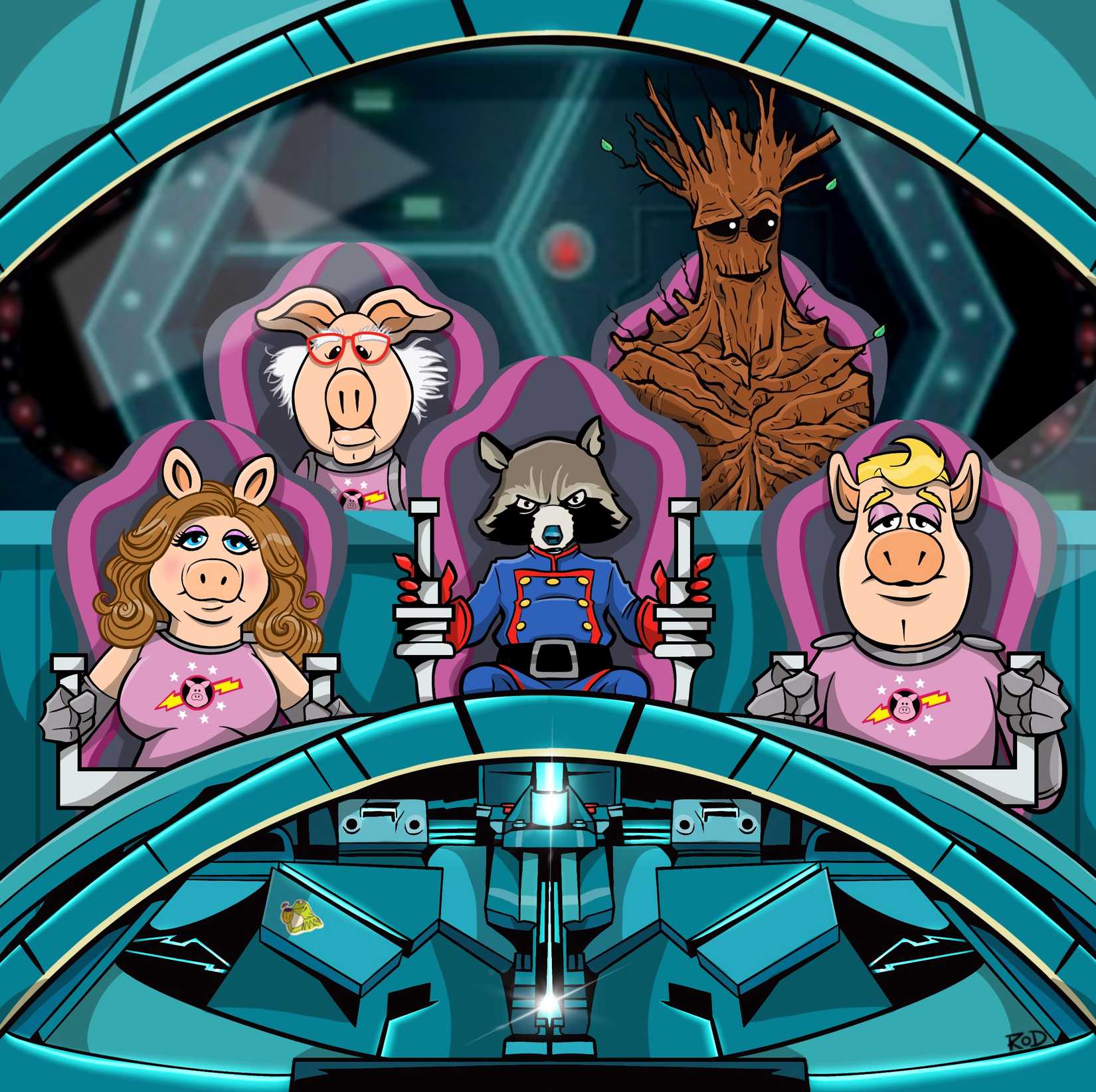 Muppets Team-Up With Comic Characters