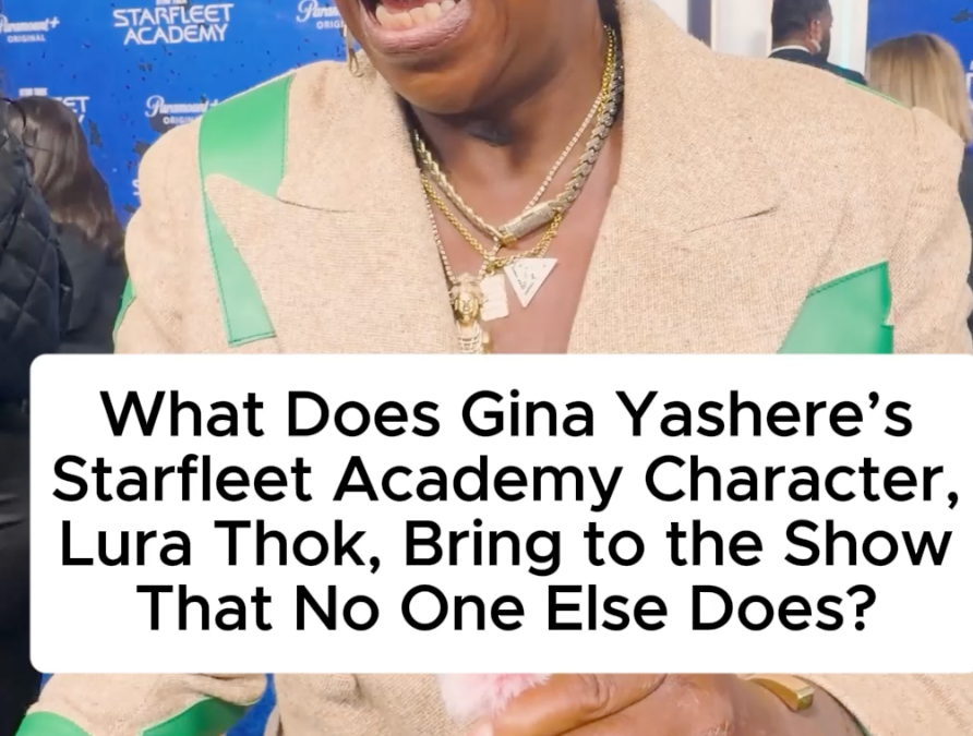 What Does Gina Yashere's Starfleet Academy Character Bring To The Show